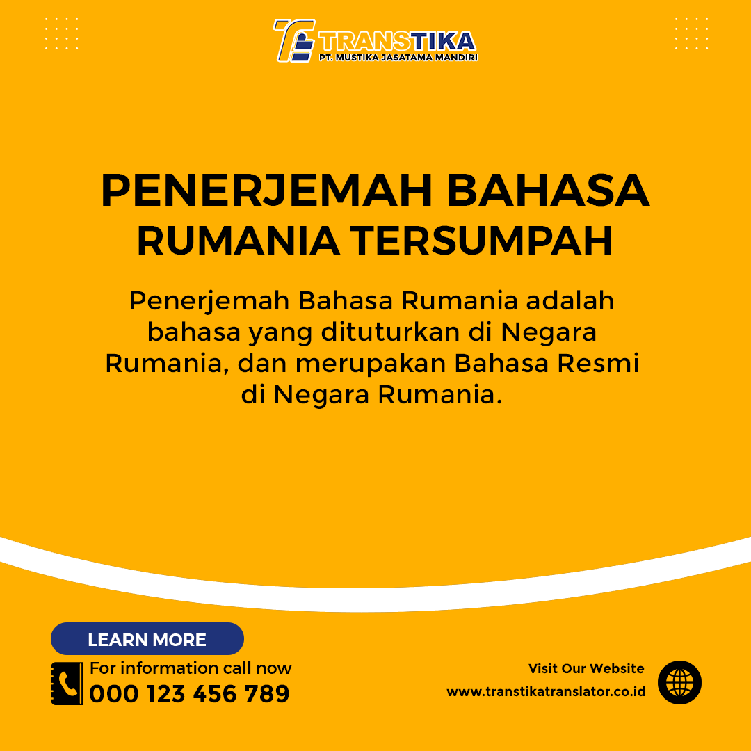 Penerjemah Bahasa Rumania Tersumpah