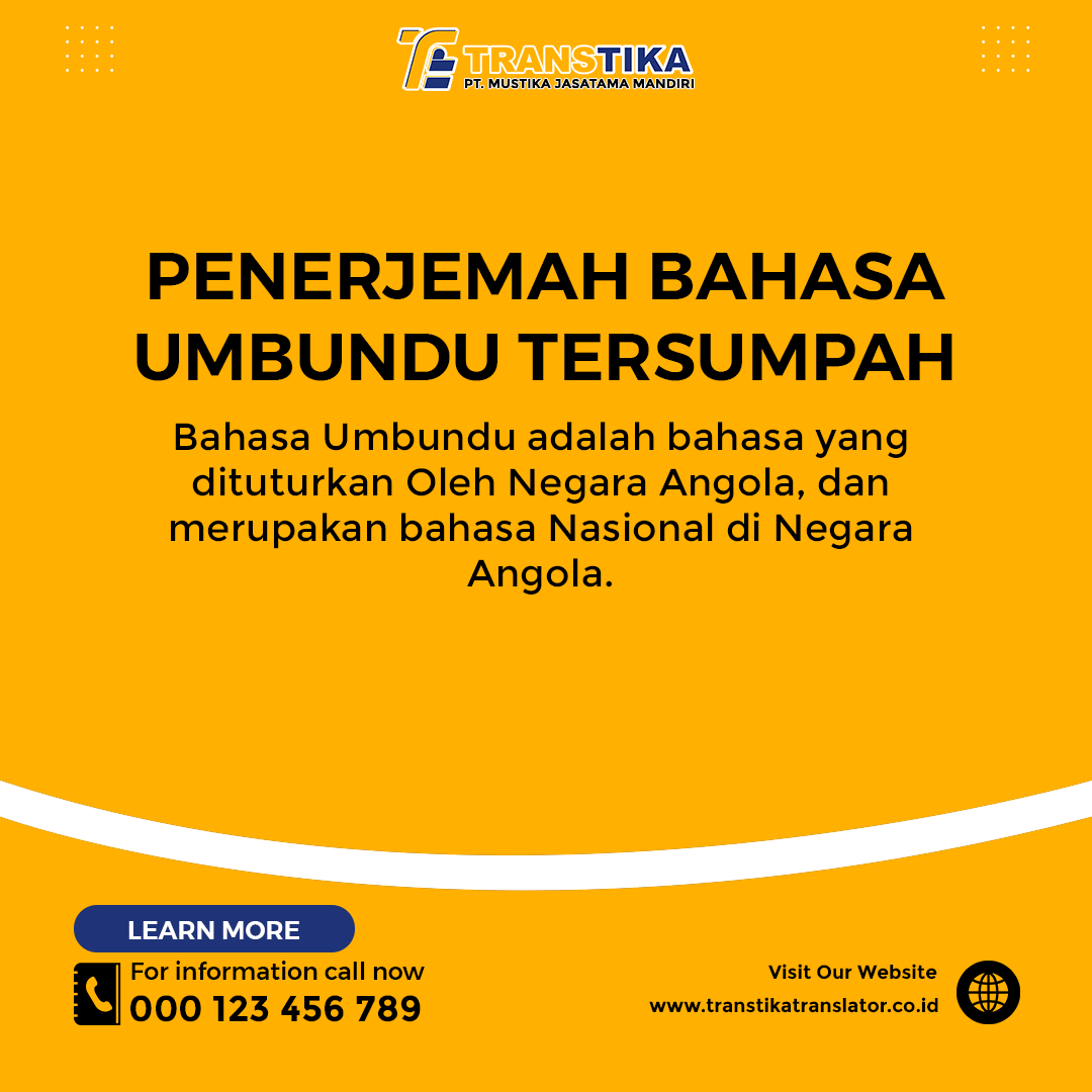 Penerjemah Bahasa Umbundu Tersumpah